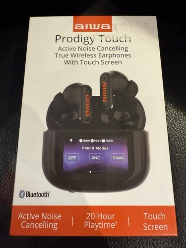 AIWA PRODIGY Touch TRUE WIRELESS EARPHONES, Noise Cancelling, Touch Control | eBay