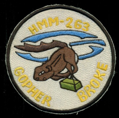 USMC HMM-263 Gopher Broke Vietnam Patch Q-6 | eBay