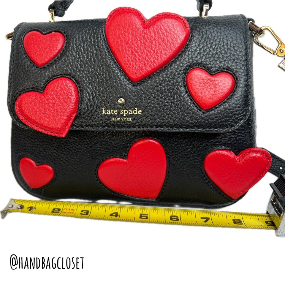 Kate Spade Red Heart Valentine’s Day Alexya Rare Novelty Bag | eBay