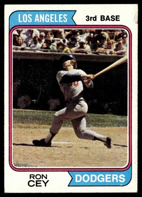 1974 Topps Ron Cey Los Angeles Dodgers #315 | eBay