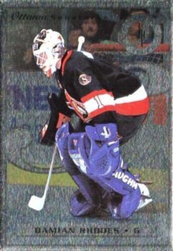 #50 Damian Rhodes - Ottawa Senators - 1996-97 Leaf Preferred - Steel ...