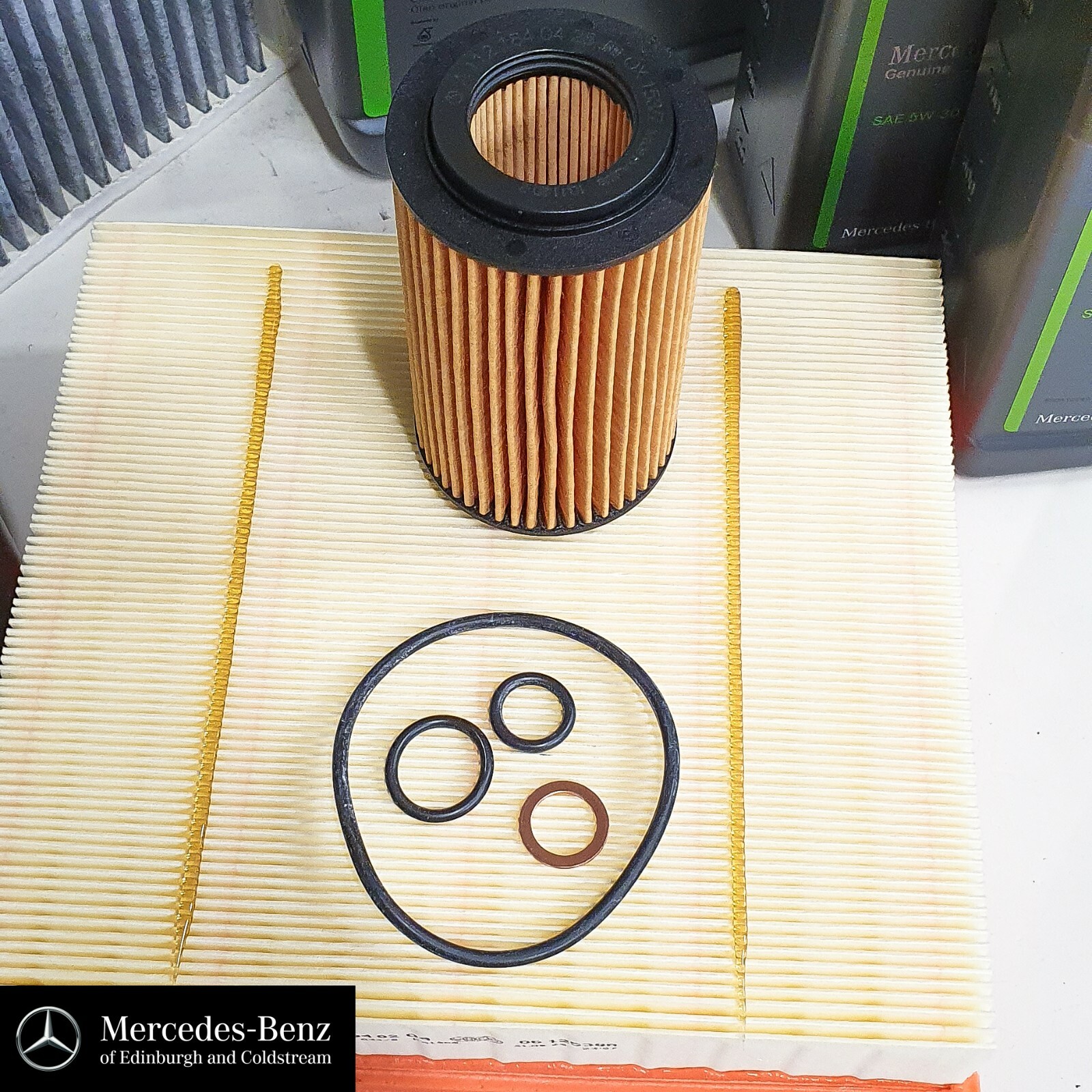 Genuine Mercedes Service Kit A Class A200 CDI w176 651 DIESEL Oil & all ...