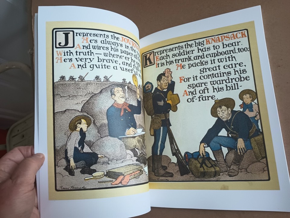 Frank Baum + Harry Kennedy * The Army Alphabet 1900 Children's ABC book ...