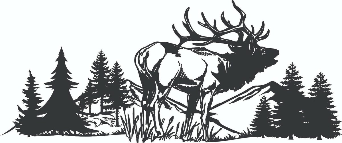 Elk Decals