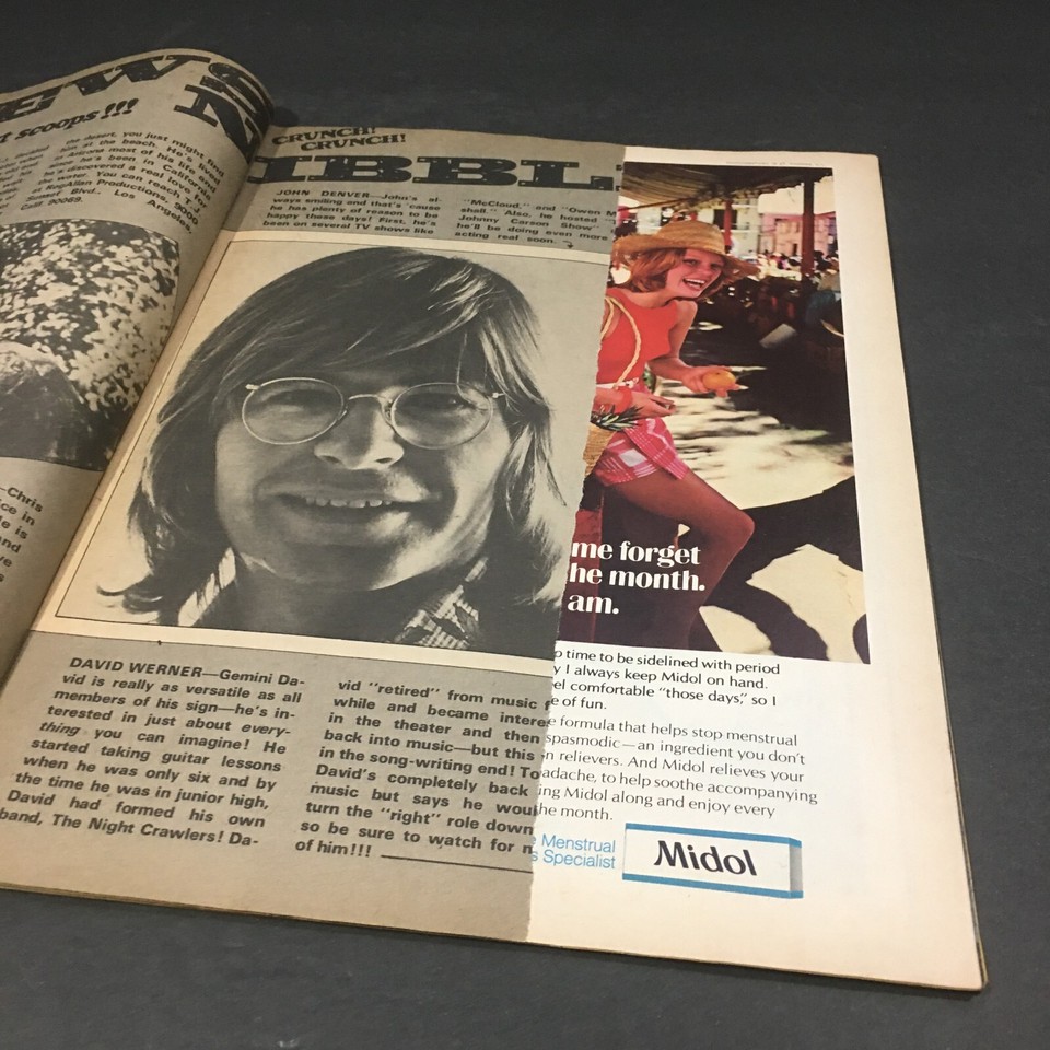 Flip Teen Magazine 1974 Sonny & Cher,Elvis, David Cassidy | eBay