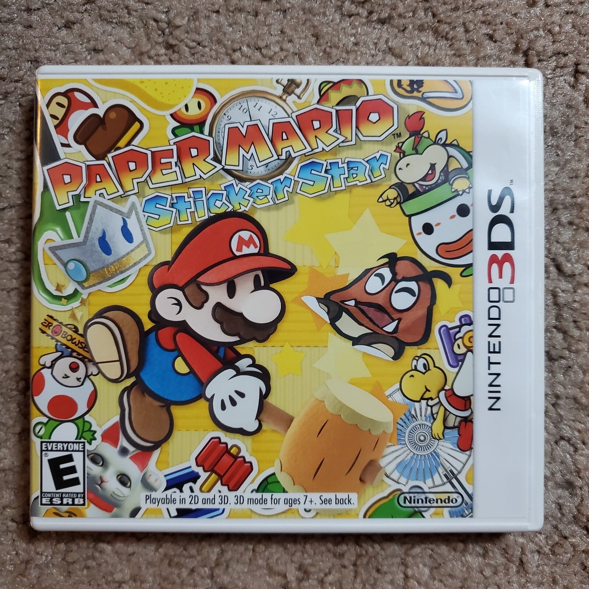 Paper Mario Sticker Star Mario Paper Mario: Sticker Star