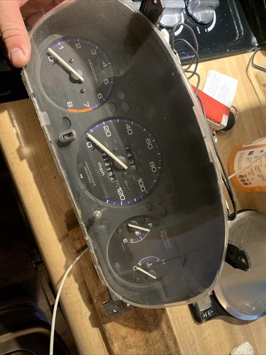 96-00 Honda Civic OEM Manual Instrument Gauge Cluster RPM Tach VTEC Ex ...