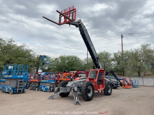 2018 Skyjack SJ1056TH 56' 10,000 lbs Reach Forklift Telehandler Aux Hyd ...
