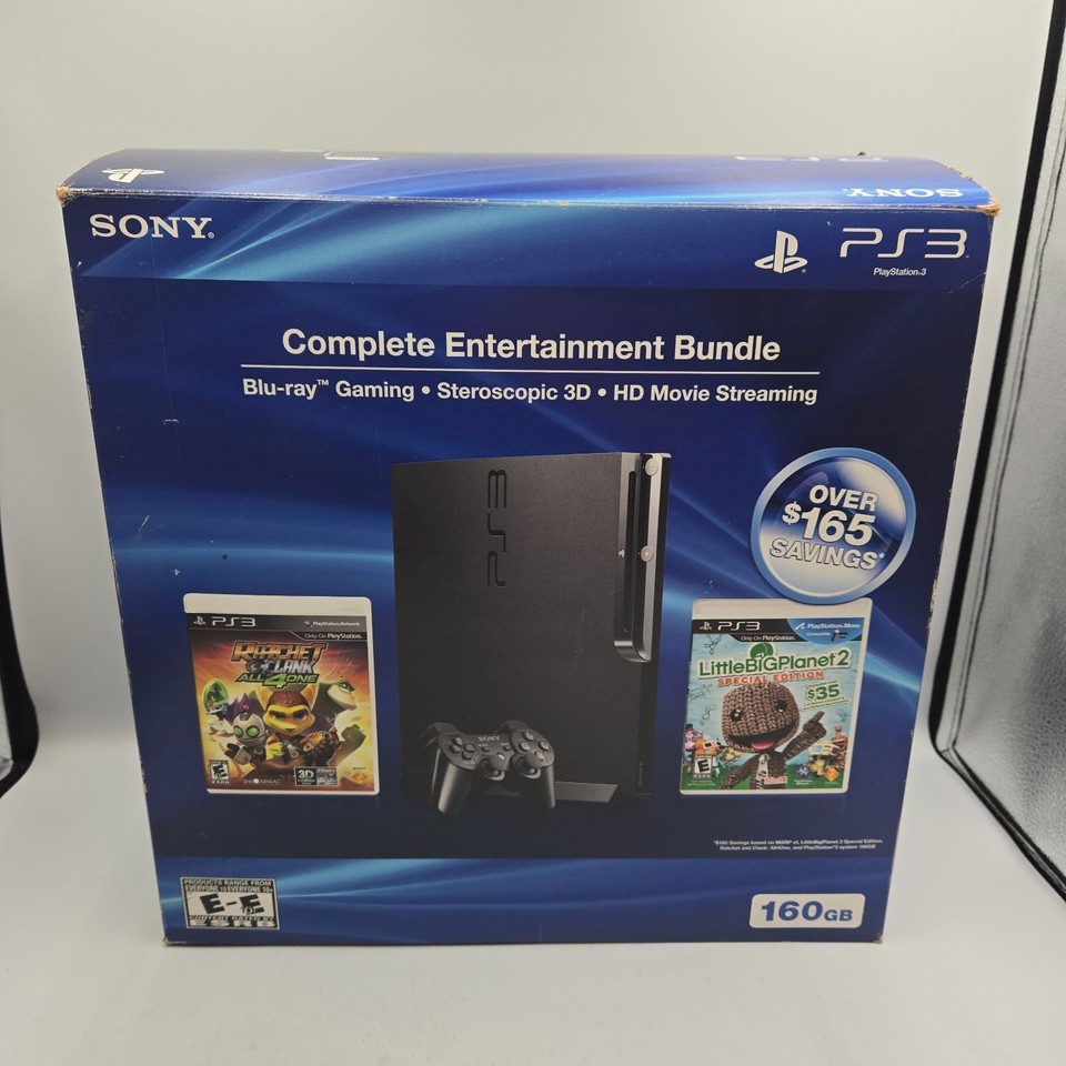 Sony PlayStation 3 Slim PS3 160GB Complete Set in Original Box | eBay