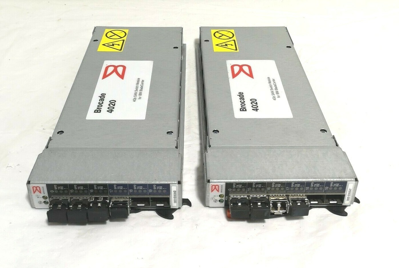 Lot of 2 IBM 4GB SAN SWITCH MODULE FOR BLADECENTER 32R1821 | eBay