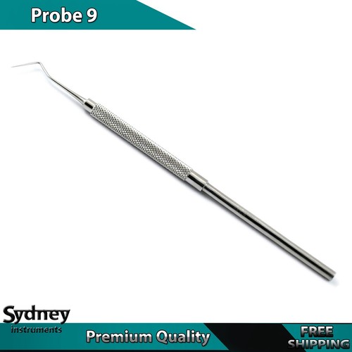 Dentist Exam Hygienist Probes Single Ended Dental Examination Probe Fig ...