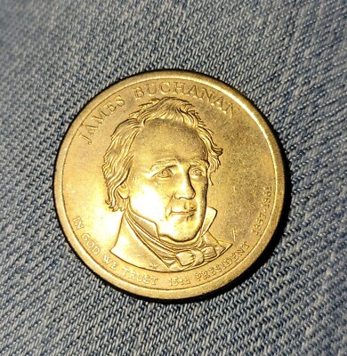 James Buchanan 1 Dollar Coin RARE EXCLUSIVE ONE 1857-1861 | eBay