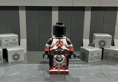Lego Star Wars Commander Fox Custom Clone Trooper Body Coruscant Guard ...