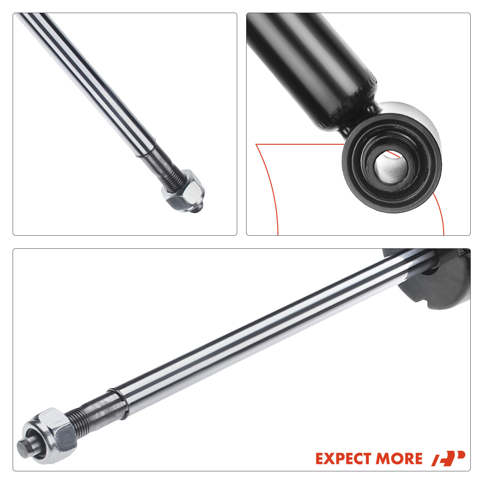 A-Premium 2x Rear Shock Absorber Struts for Audi A4 B6 8E2 8E5 8H7 B7 ...