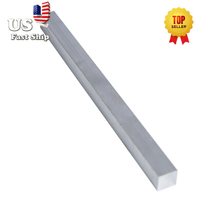 T061 Aluminum Square Bar 20MM Thick x 20MM Wide x 300MM Length 1xPiece ...