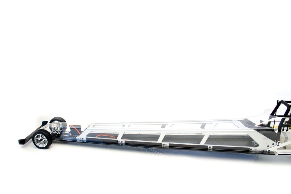 Primal RC 1/5 Scale Dragster Roller, Ready for your Gas Engine 1/4 DRAG ...