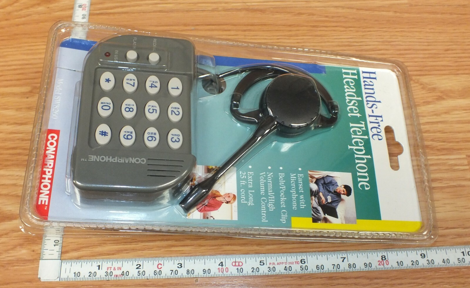 Conair Phone Hands-Free Headset Telephone (SW8260) w/ Volume Control ...