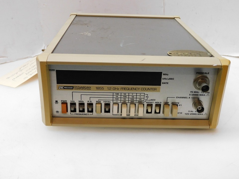 B+K PRECISION 1855 1.2GHz FREQUENCY COUNTER | eBay