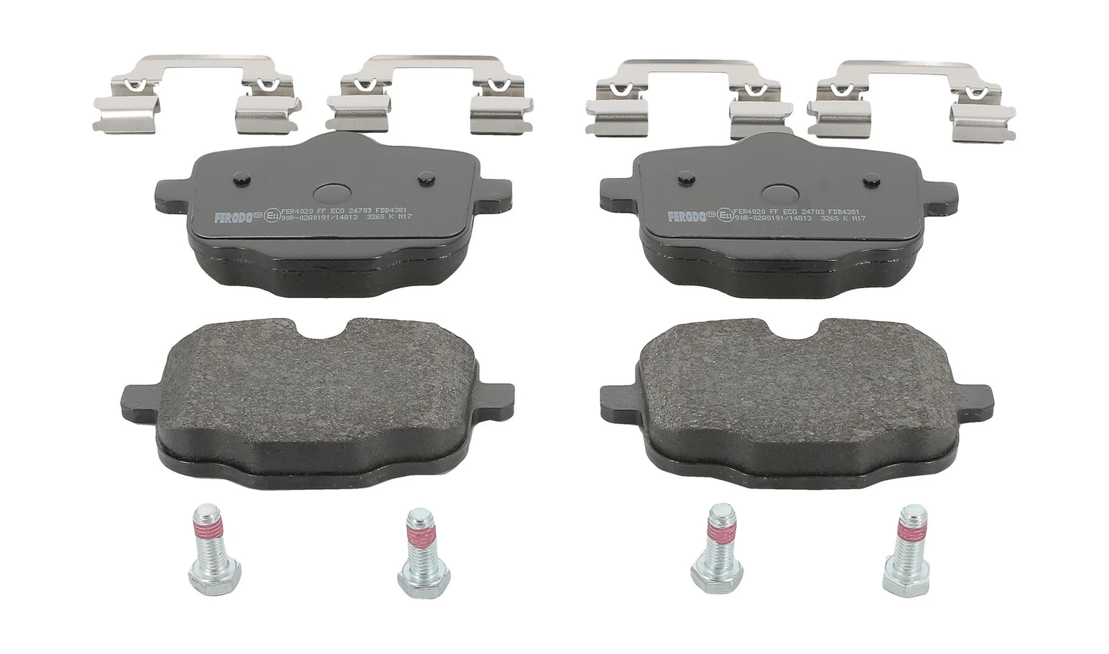 Rear Brake Pad Set Fits BMW OE 34212284389 Ferodo FDB4381 | eBay