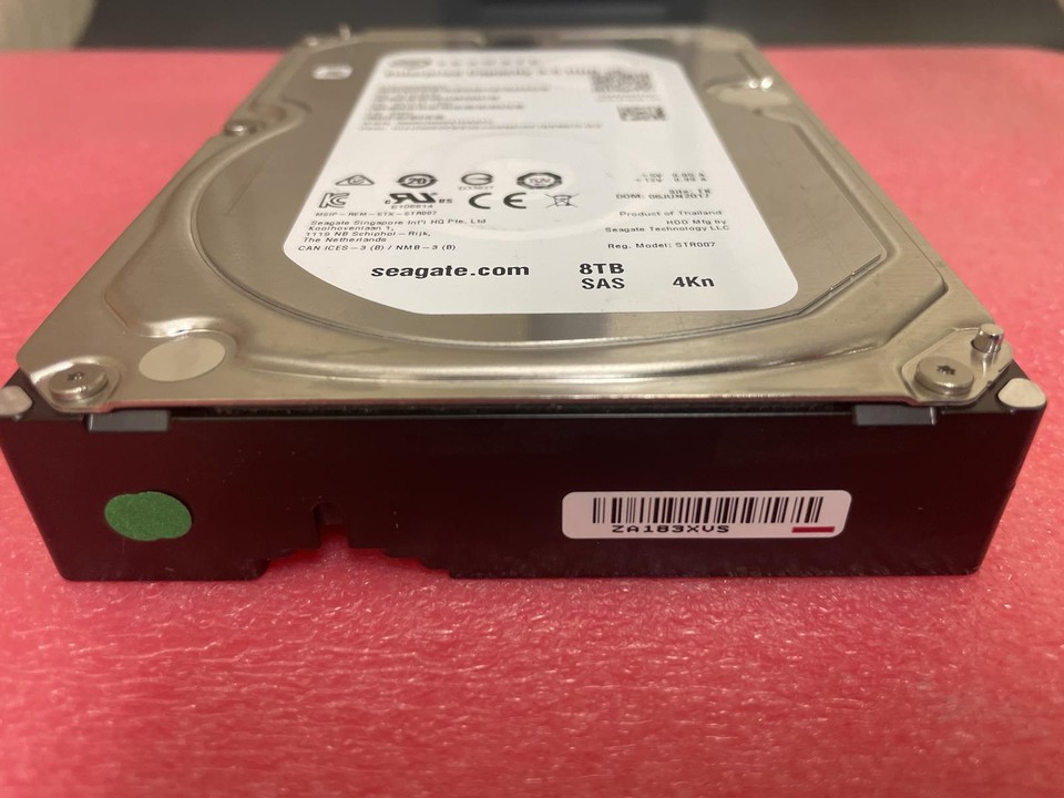 SEAGATE ST8000NM0065 8TB 3.5 SAS 4KN HDD, TESTED, GRADE A | eBay