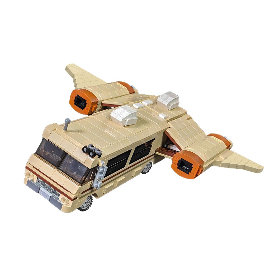 MOC Building Blocks Set for Spaceballs Eagle 5 Aerospace Bricks Toys ...