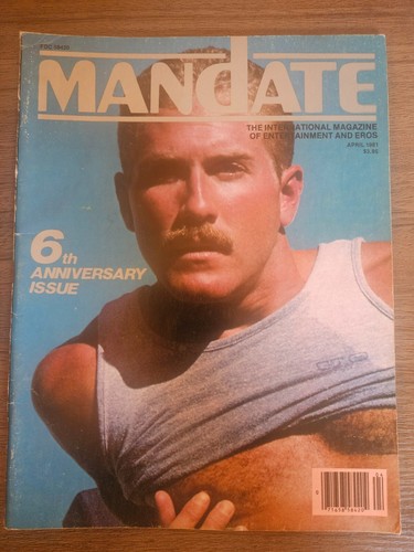 MANDATE. Vintage Gay. April 1981.April, Volume 7, Issue 71 | eBay