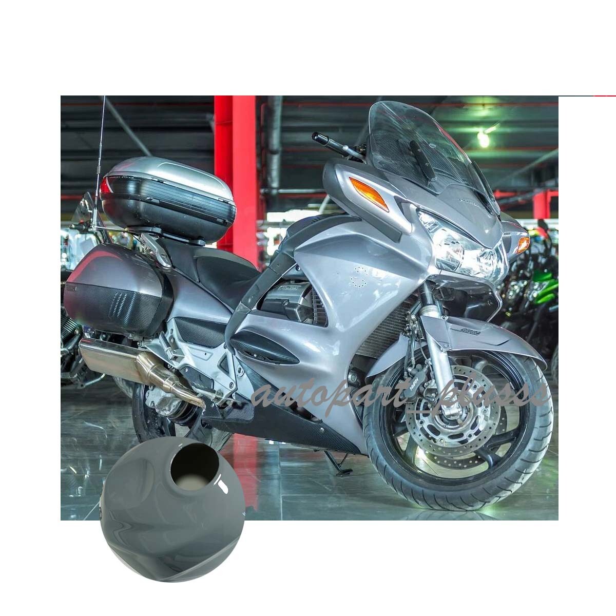 Nardo Gray Fairing Kit For Honda ST1300 2002-2013 ABS Injection Mold ...