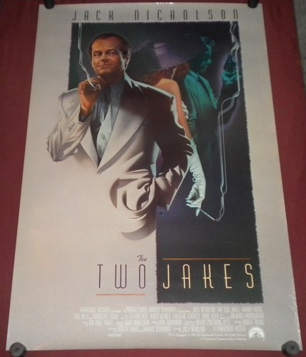 The Two Jakes Movie Poster 27x40 S/S Jack Nicholson Meg Tilly Harvey ...