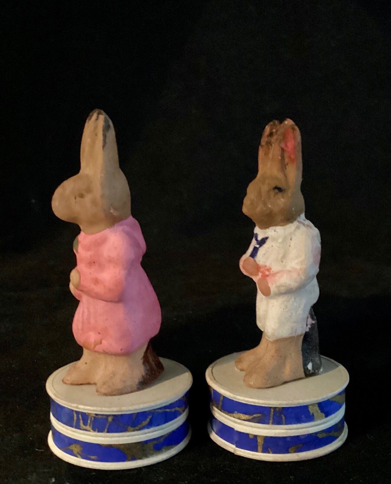 Antique German Easter Rabbits Candy Containers (pair) | eBay