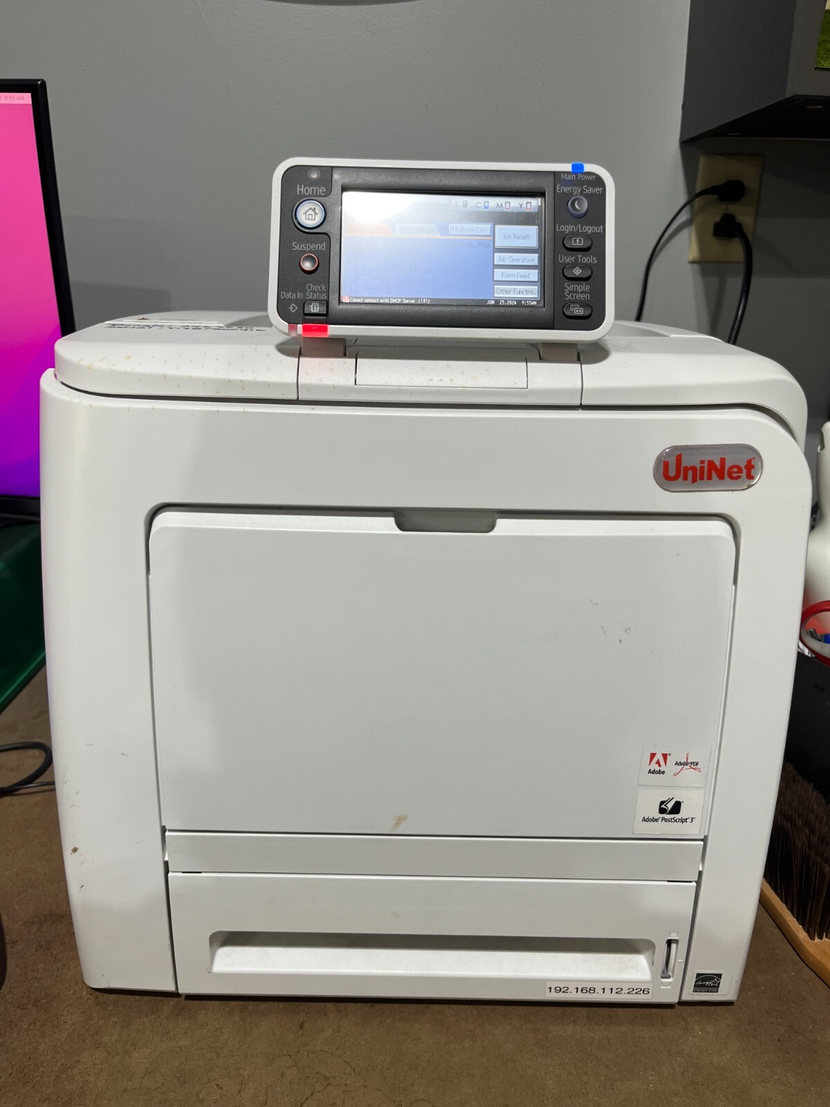 UNINET iColor 550 White Toner Printer | eBay