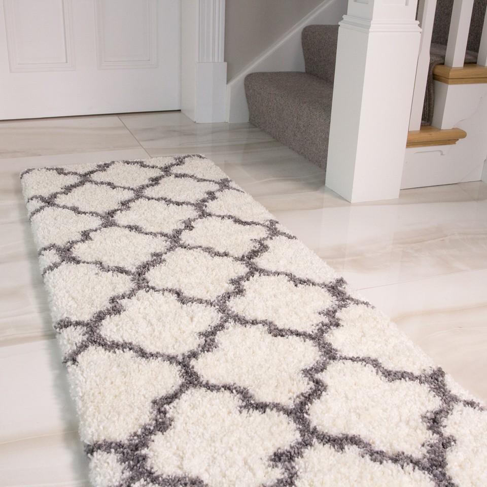 Grey Runner Rugs Hallway Kitchen Long Carpet Runner Mats Best Selling ...