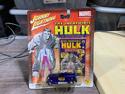 Johnny Lightning MARVEL THE INCREDIBLE HULK #7 '33 FORD DELIVERY | eBay