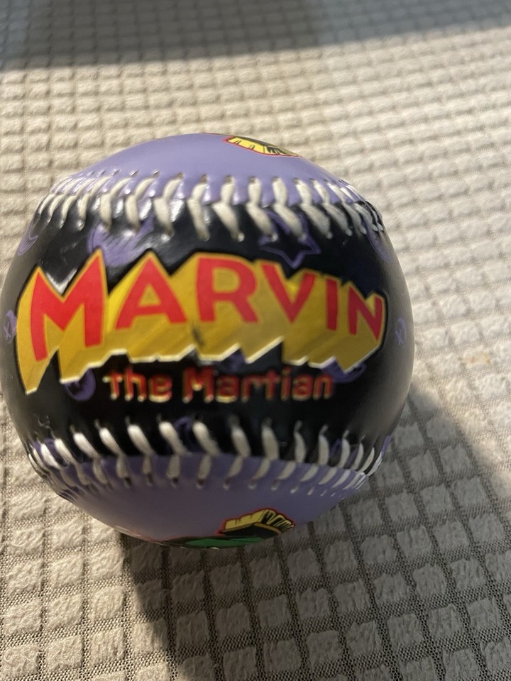 VTG 1998 LOONEY TUNES MARVIN THE MARTIAN BASEBALL WARNER BROS. FOTOBALL ...