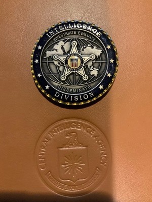 Central Intelligence Agency CIA US Secret Service Intelligence Coin ...