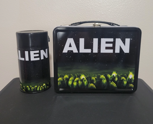 2003 VINTAGE NECA ALIEN XENOMORPH LUNCHBOX W/THERMOS BRAND NEW | eBay