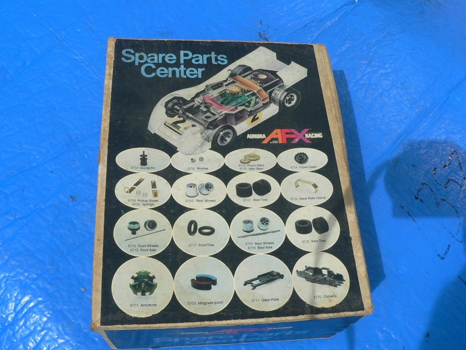 AFX RACING Aurora TJET SPARE PARTS CENTER BOX FOR HO SLOT CARS | eBay