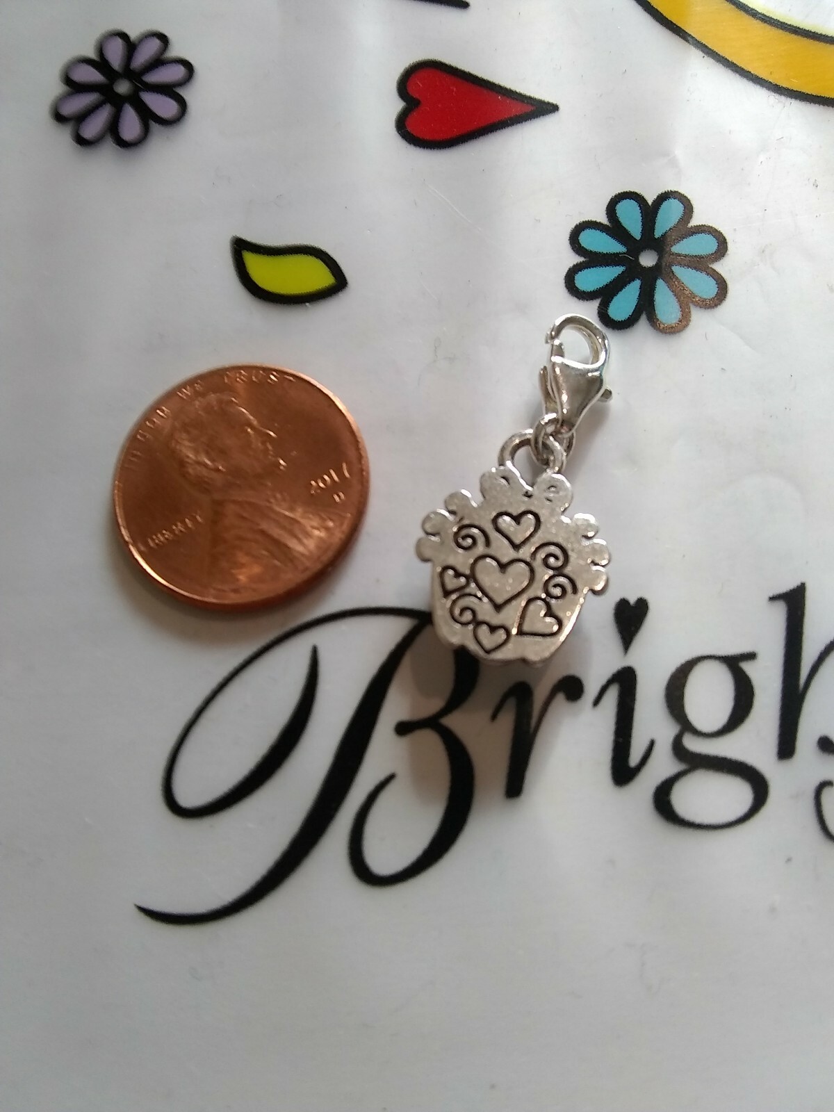 Brighton ladybug love bug Heart Charm clasp NEW | eBay