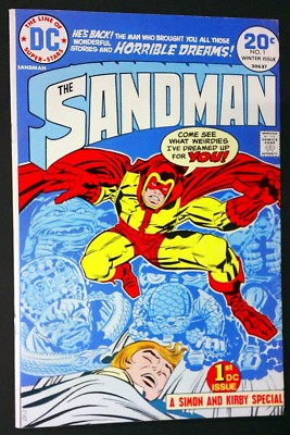 SANDMAN #1 (DC Comics 1974) HIGH GRADE Kirby Art! 1st Appearance ...