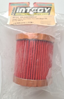 Integy High Flow Air Filter Orange for HPI Baja 5B, 5T & 5B2.0 # ...