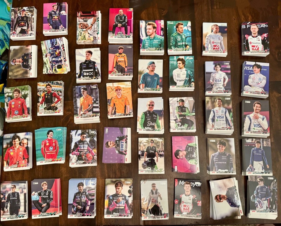 2024 Topps Formula 1 F1 Paddock Pass Complete Base Set With All ...