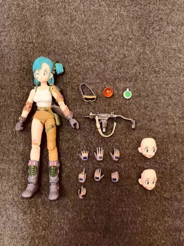 Anime Dragon Ball Z Bulma PVC 13cm Action Figure Collection Model Toy ...
