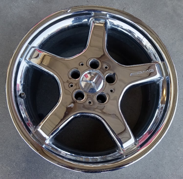 Mercedes S-Class 18" Alloy Wheel Rim 2003-2006 230 Type L500 55 65 ...