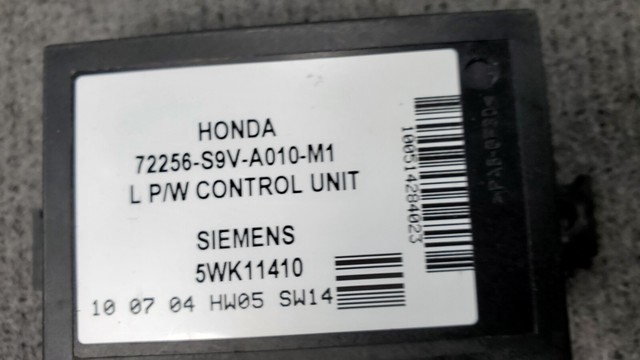 2003-2008 Honda Pilot Front Driver Door Power Window Control Module OEM ...
