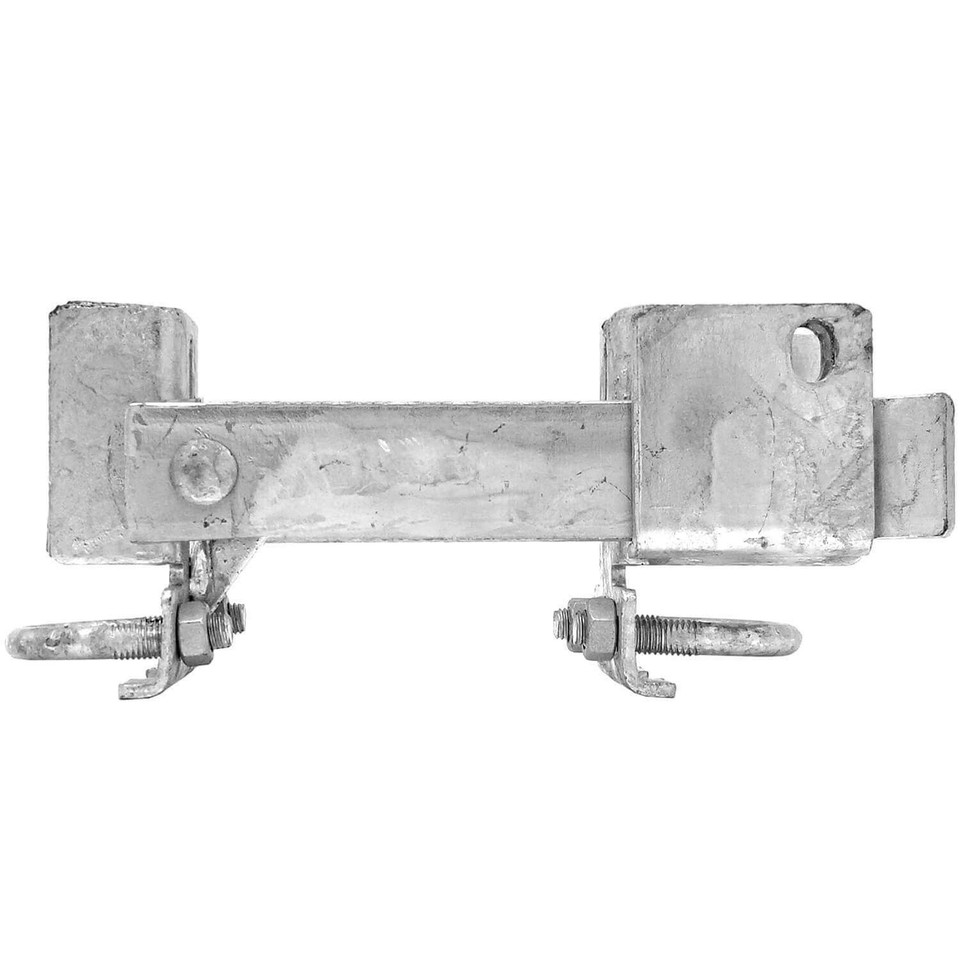 Chain Link Strong Arm Double Gate Latch - Gate Hardware - Commercial ...