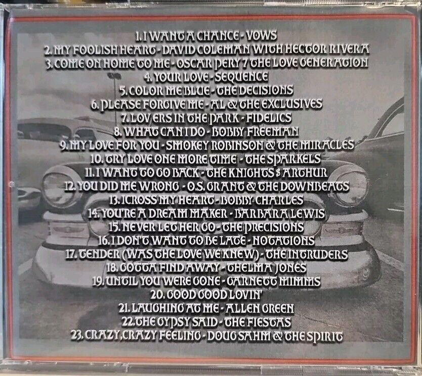 Q VO Oldies CD Volume 4 Lowrider Soul 60s and 70s Soul Music Doo Wop | eBay