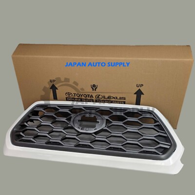 GENUINE TOYOTA 18-23 TACOMA TRD SPORT WHITE 040 RADIATOR GRILLE 53101 ...