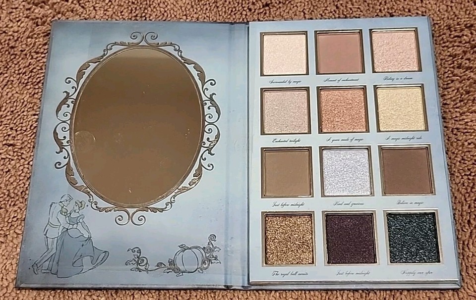 New Disney Princess - CINDERELLA - 12 Color Eyeshadow Palette - Full ...