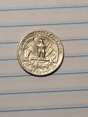 1965 Liberty Quarter, No Mint Mark, Letters & Numbers Touch Rim on Both ...
