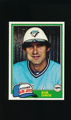 1981 Topps #221 Bob Davis * Catcher * Toronto Blue Jays * NM-MT * | eBay