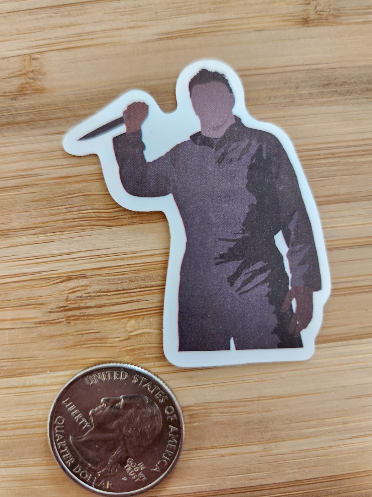 MICHAEL MYERS STICKER Horror Movie Halloween Sticker Michael Myers ...